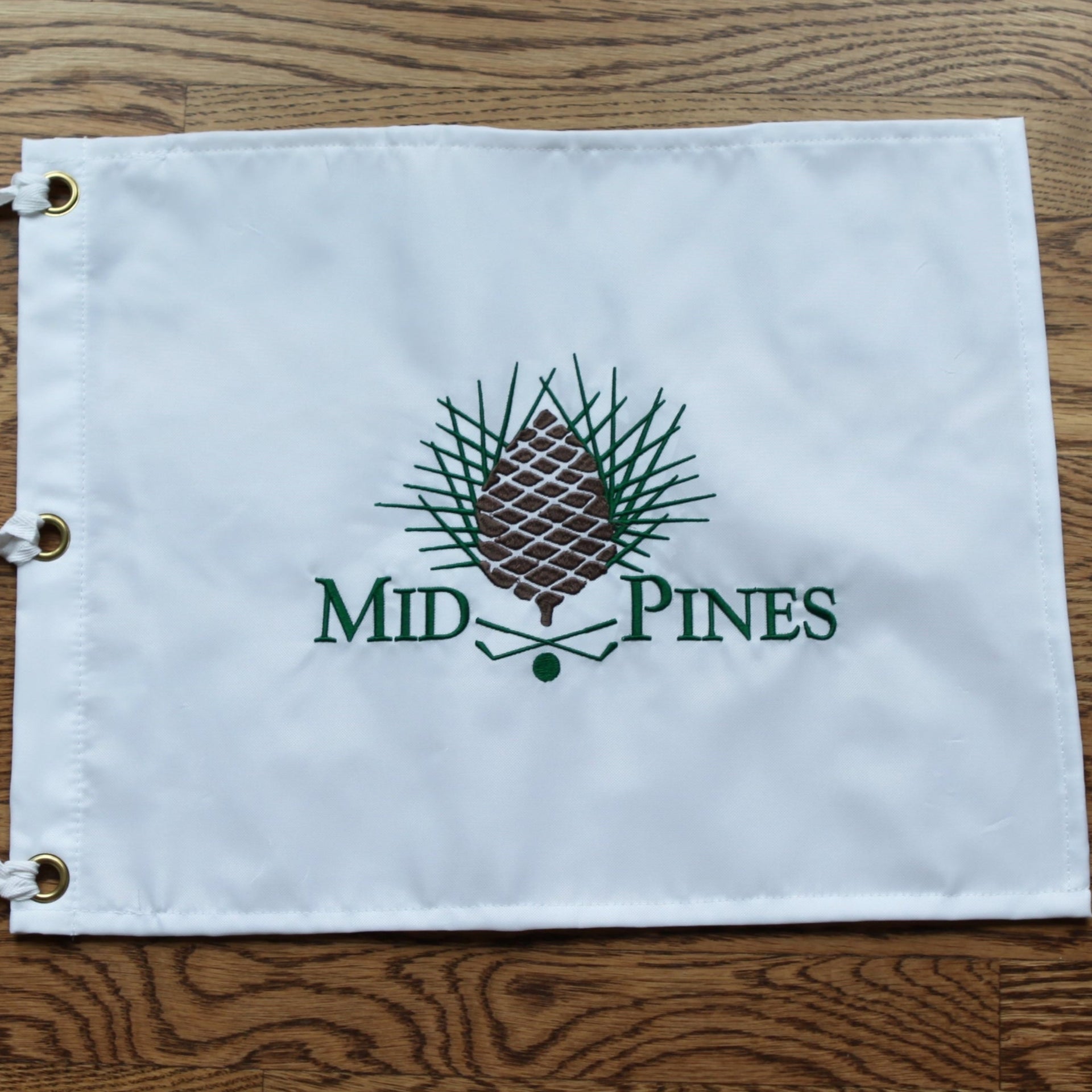 Mid Pines Pin Flag - Pine Needles Mid Pines